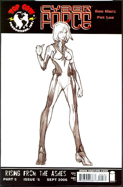 Cyber Force #5 - 1:10 Ratio Variant - Pat Lee – Comic Kingdom Creative