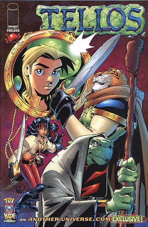 Tellos #Prelude - Exclusive AnotherUniverse.COM - Mike Wieringo – Comic Kingdom Creative