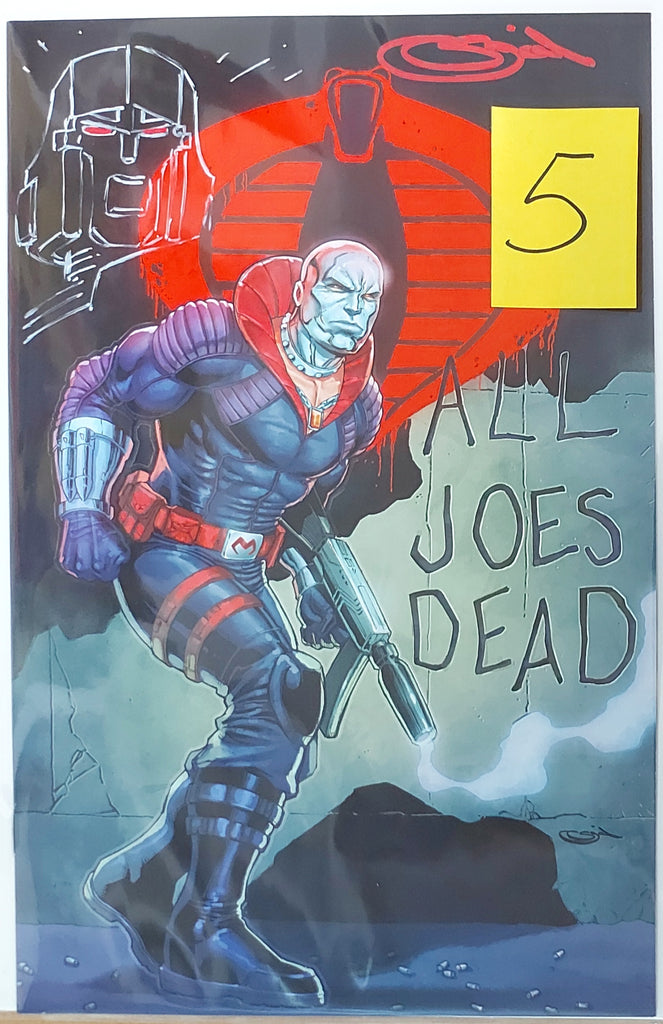 Destro #1 - CK Exclusive - REMARKED - Sajad Shah – Comic Kingdom Creative