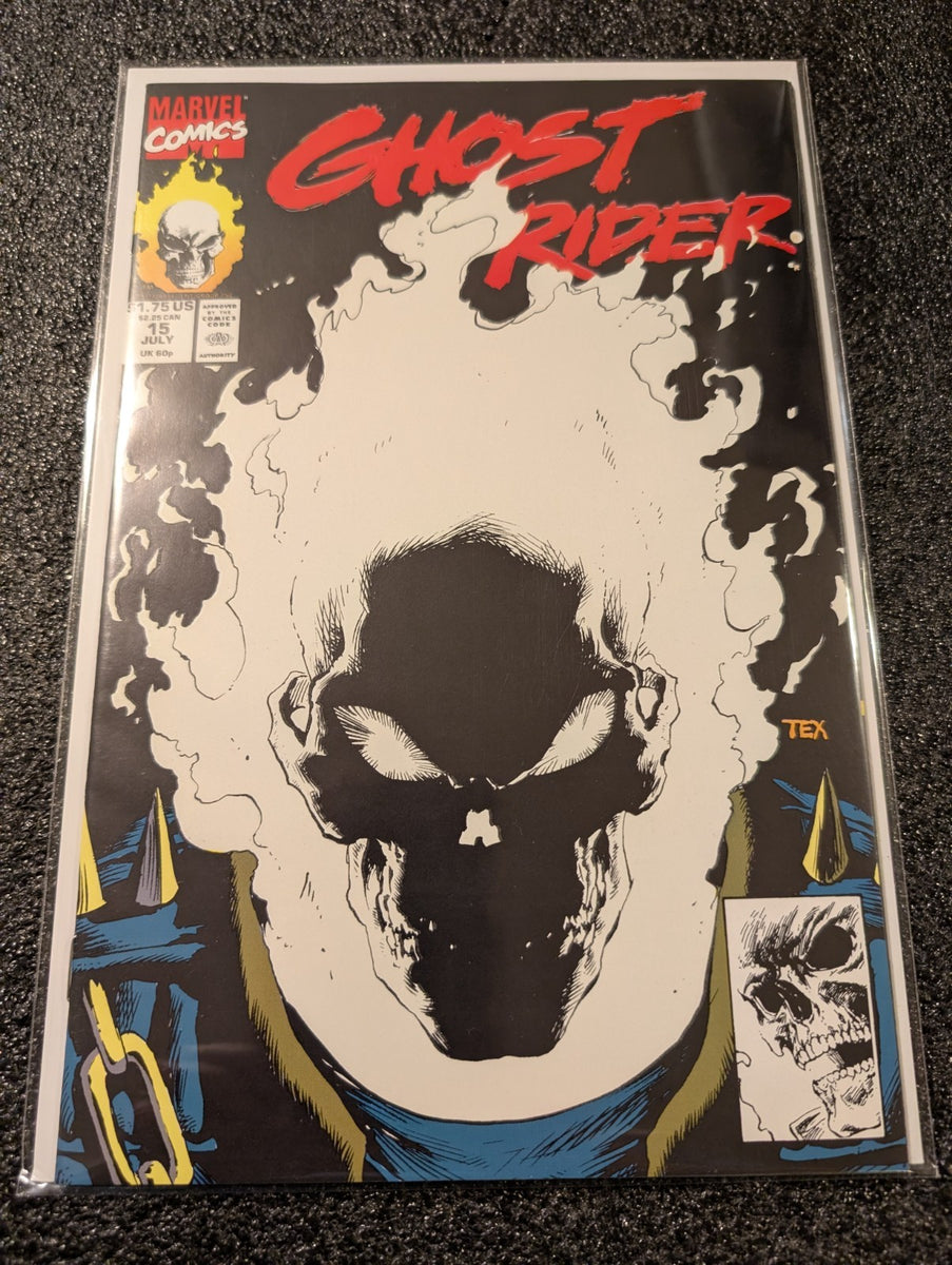 Ghost Rider #15 - Glow-in-the-Dark (Marvel Comics July 1991) NM – Comic ...