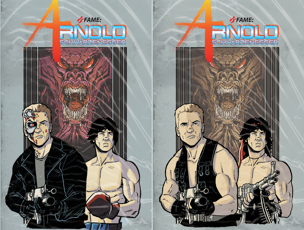 Fame: Arnold Schwarzenegger - CK NYCC Exclusive - Contra Homage - Matt ...