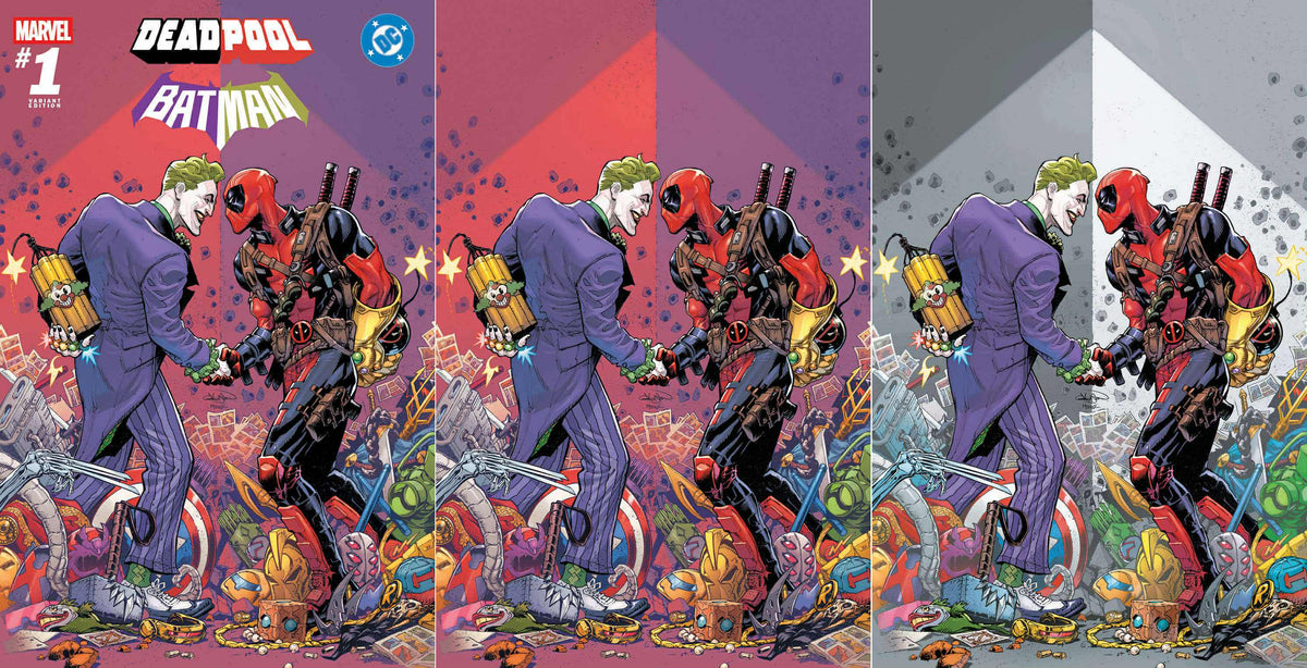 Deadpool/Batman #1 - Exclusive Variant - Patrick Gleason – Comic ...