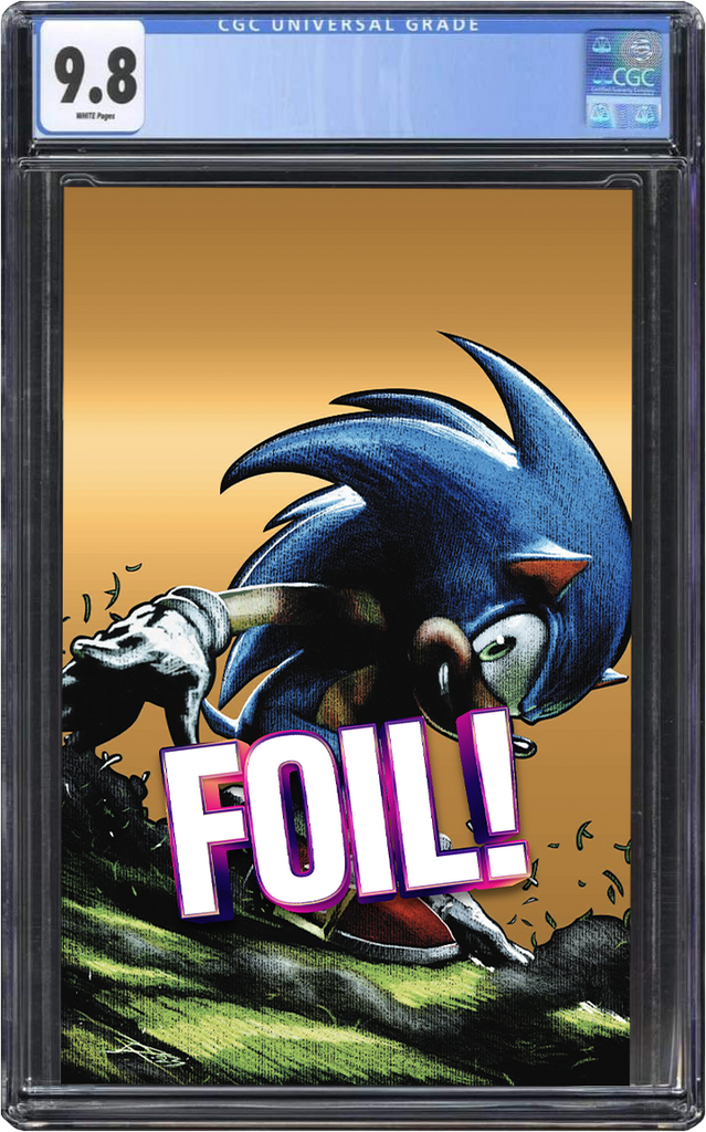 Sonic the Hedgehog #76 - CK MegaCon Exclusive - FOIL - Gabriele Dell'O ...
