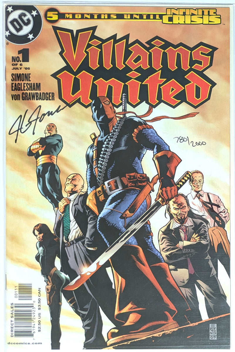Villains United #1 - SIGNED by J.G. Jones – Comic Kingdom Creative