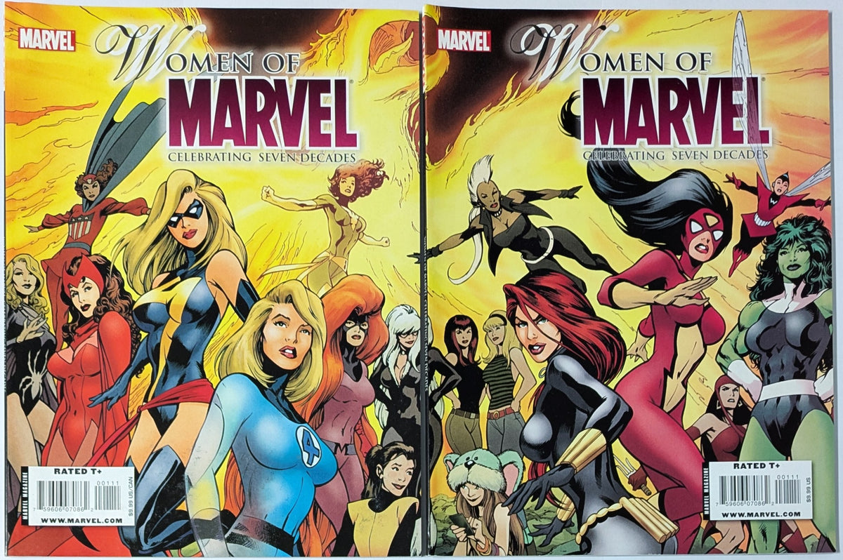 Women of Marvel: Celebrating Seven Decades - Connecting Set - Alan Dav ...