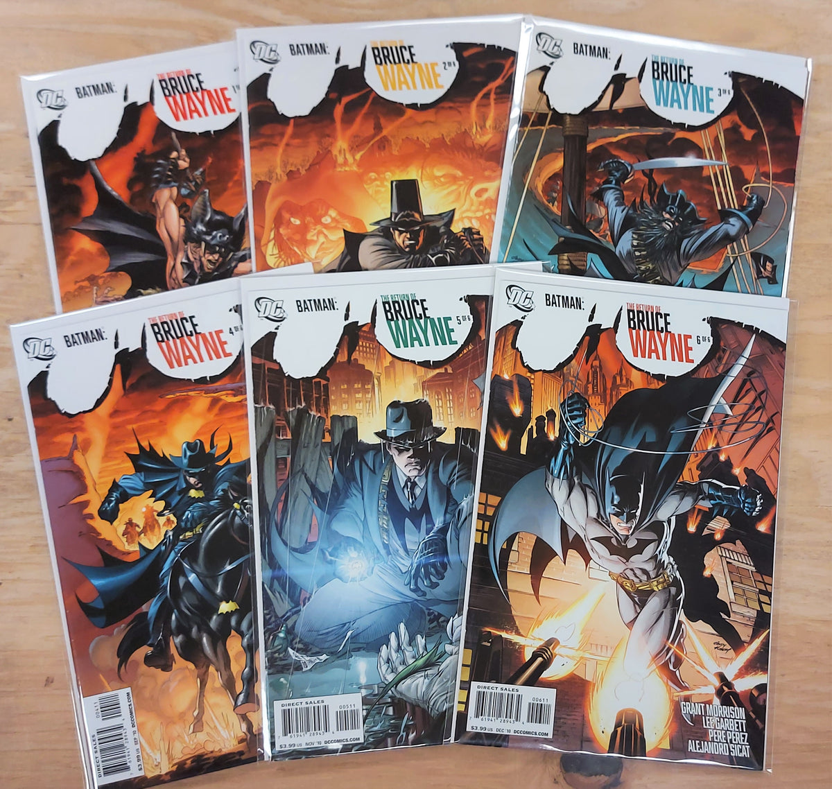 Batman: The Return of Bruce Wayne #1-#6 Set – Comic Kingdom Creative