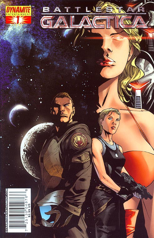 Battlestar Galactica #1 - Lettered B - Billy Tan – Comic Kingdom Creative