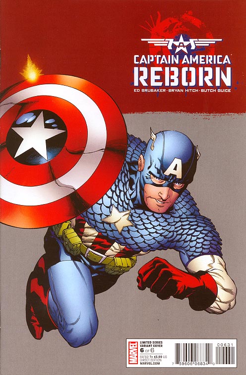 Captain America Reborn #6 - 1:50 Ratio Variant - Joe Quesada – Comic ...