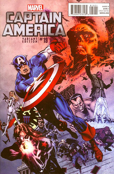 Captain America #19 - Variant Cover - Butch Guice – Comic Kingdom Creative