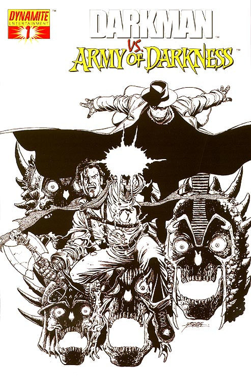Darkman vs Army of Darkness #1 - 1:30 Ratio Variant - George Perez ...