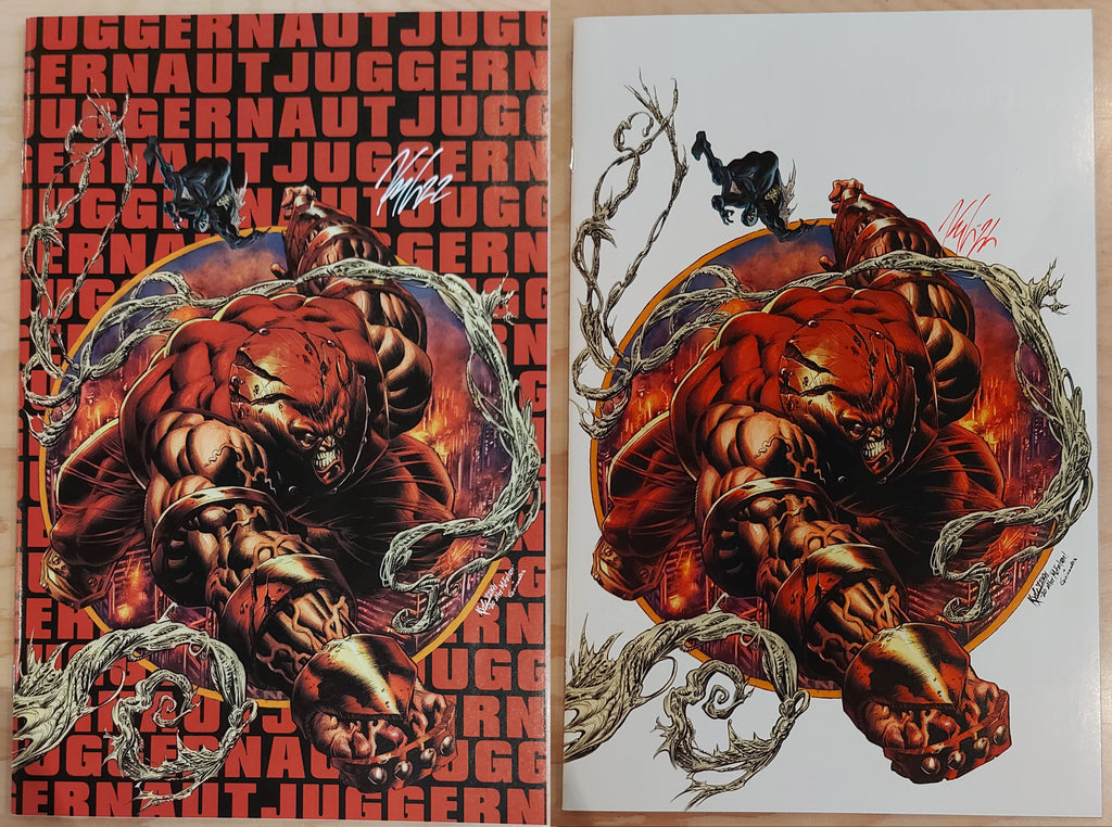 Juggernaut #1 - Exclusive Variant - SIGNED - Kyle Hotz – Comic Kingdom ...