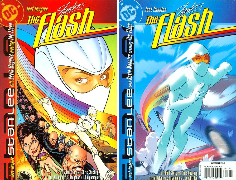 Just Imagine: Stan Lee with Kevin Maguire Creating the Flash #1 - Adam ...