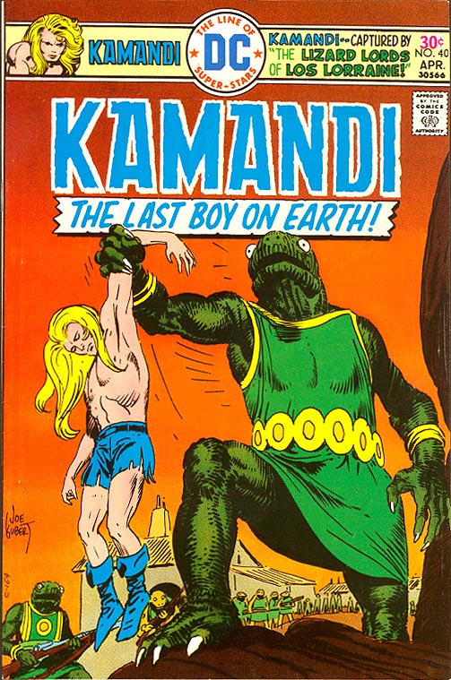 Kamandi #40 - Joe Kubert – Comic Kingdom Creative