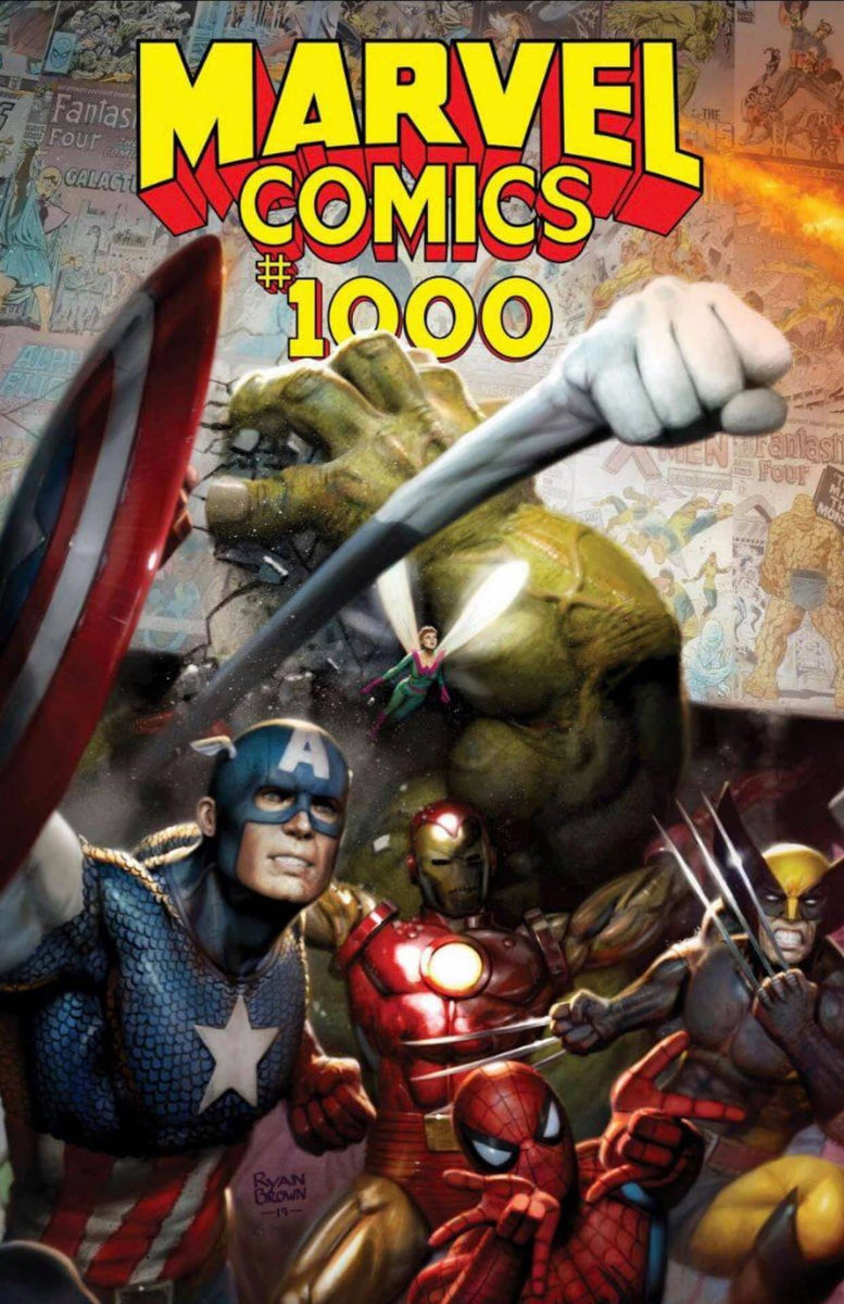 Marvel Comics #1000 - Exclusive Variant - Ryan Brown – Comic Kingdom ...