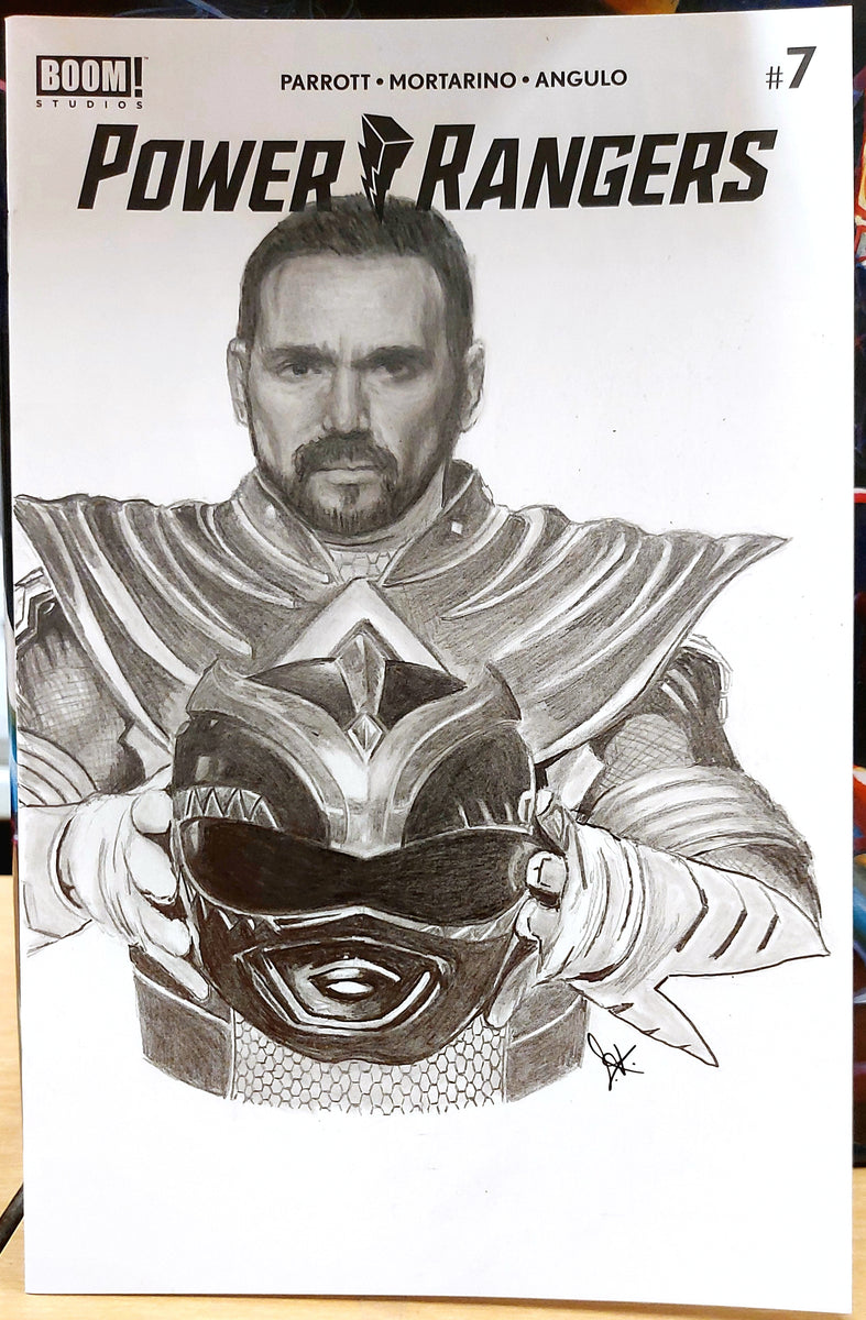 Power Rangers #7 - Cover C - Green Ranger - Dustin Ridgen – Comic ...