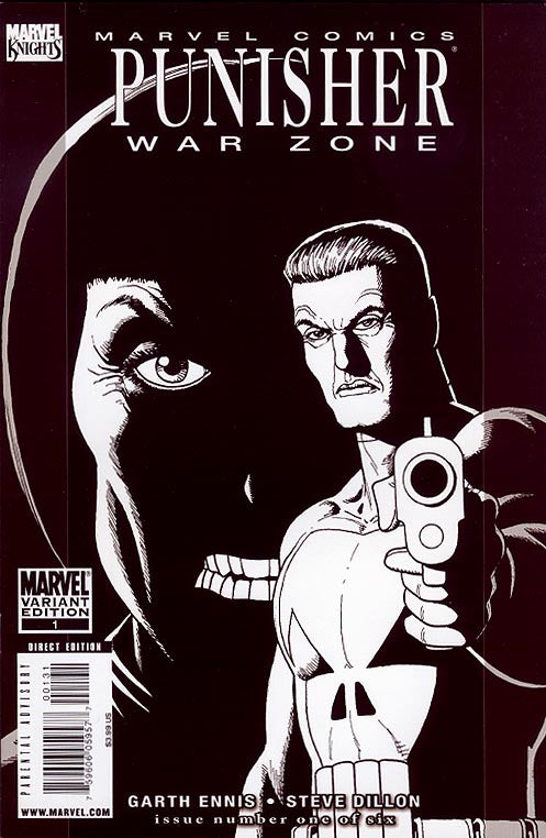 Punisher War Zone #1 - Sketch - Steve Dillon – Comic Kingdom Creative