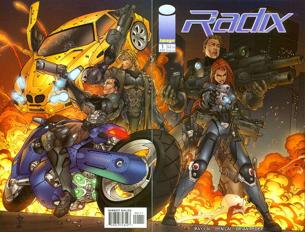 Radix #1 - 1:10 Ratio Variant - Ben Lai – Comic Kingdom Creative
