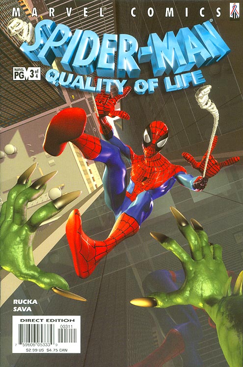 Spider-Man: Quality Of Life #3 - Scott Christian Sava – Comic Kingdom ...