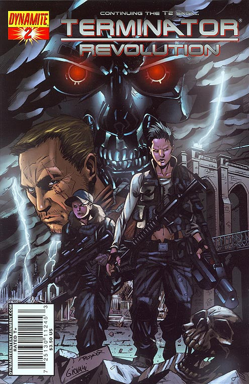 Terminator Revolution #2 - 1:4 Ratio Variant - Nigel Raynor – Comic ...