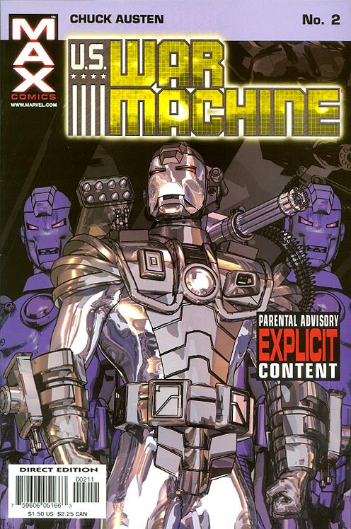 US War Machine #2 - Chuck Austen – Comic Kingdom Creative