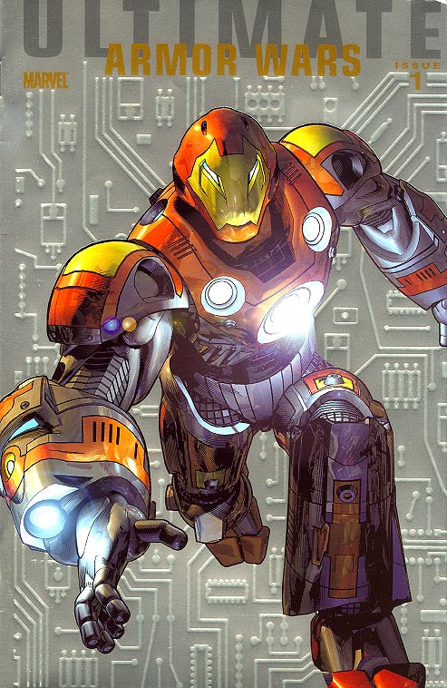Ultimate Comics: Armor Wars #1 - 1:25 Ratio Variant - Foilogram - Bran ...