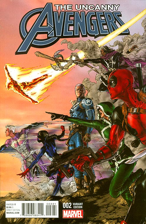 Uncanny Avengers #2 - 1:25 Ratio Variant - Oscar Jimenez – Comic ...