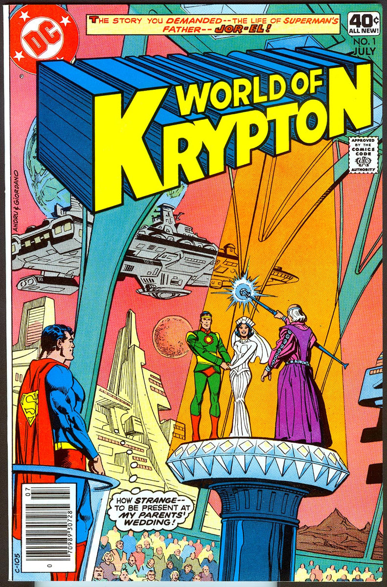 World Of Krypton #1 - Ross Andru – Comic Kingdom Creative