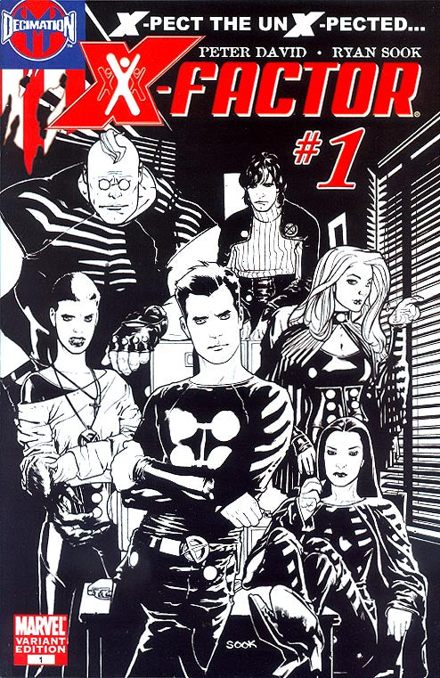 X-Factor #1 - Second Printing - Ryan Sook – Comic Kingdom Creative